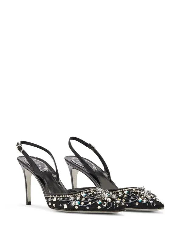 Rene Caovilla 105mm Cinderella Pumps