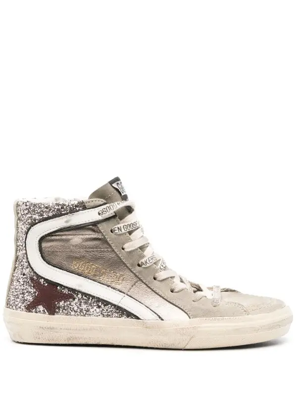 GOLDEN GOOSE Slide High-top Sneakers