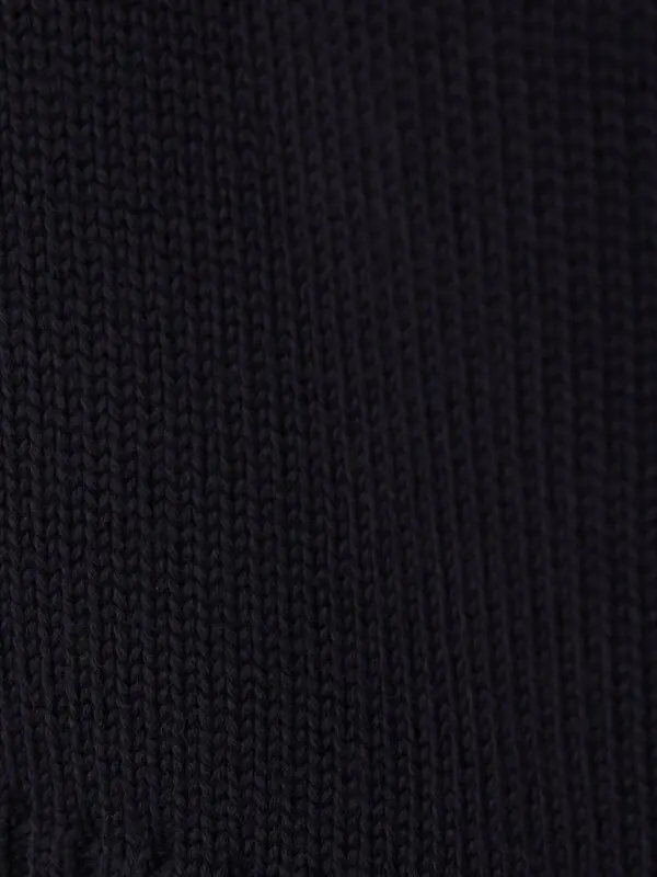 ZANONE Roll-neck Knitted Jumper - Blue
