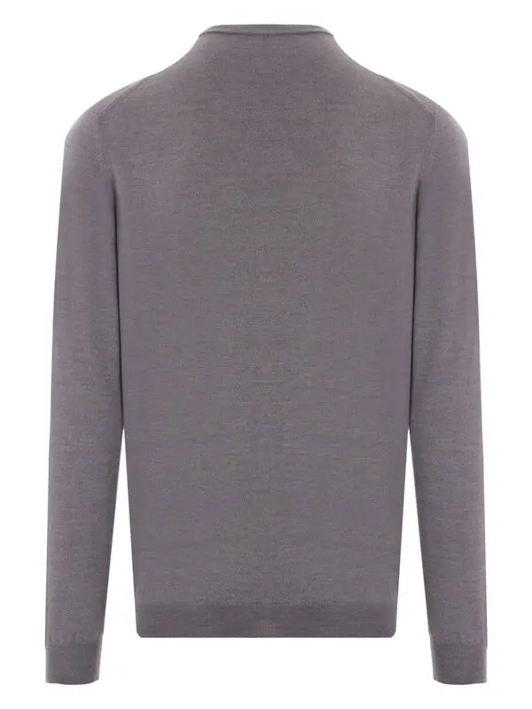 ZANONE Crew-neck Knitted Jumper - Grey
