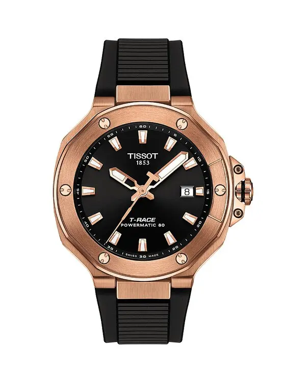 TISSOT T-race Powermatic 80 41mm Watch - Black