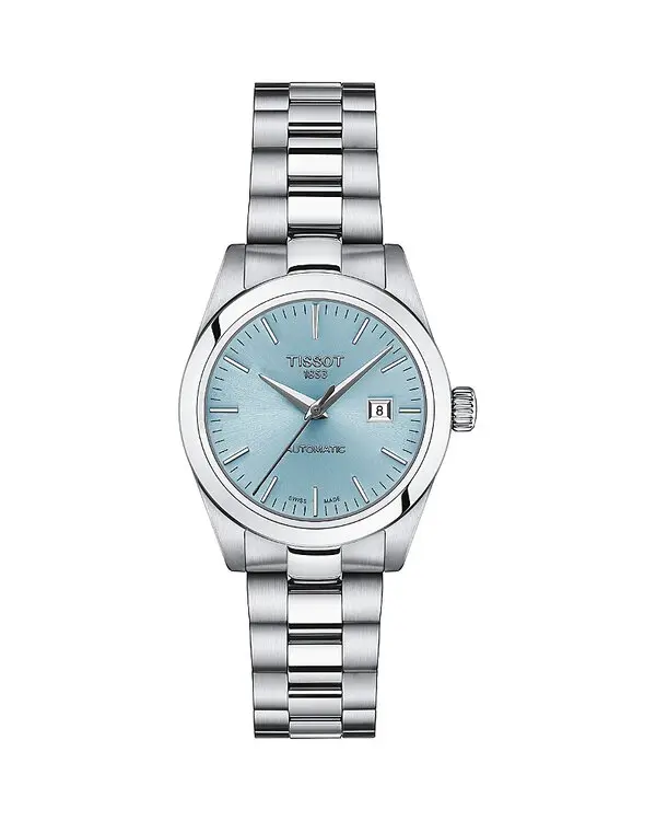 TISSOT T-my Lady Automatic Watch, 29mm - Blue/silver