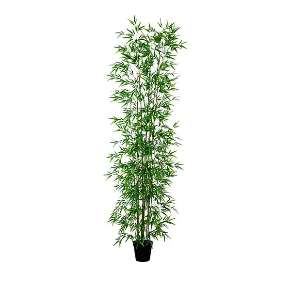 NEARLY NATURAL 11' Artificial Bamboo Tree - Green