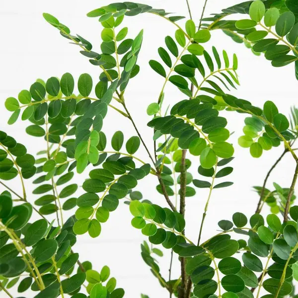 NEARLY NATURAL 6' Artificial Greco Citrus Tree With Real Touch Leaves