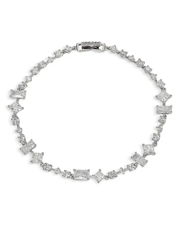 Nadri Rare Jewels Cubic Zirconia Bracelet - Silver