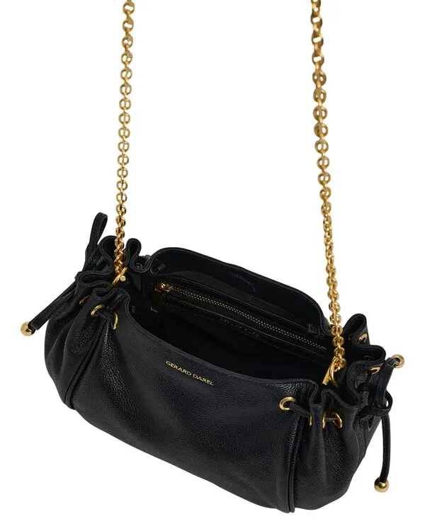 Gerard Darel Le Mini 24 Crossbody Bag - Black