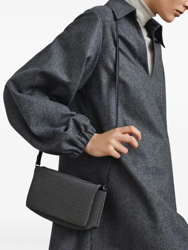 Brunello Cucinelli Shiny Crossbody Bag - Black