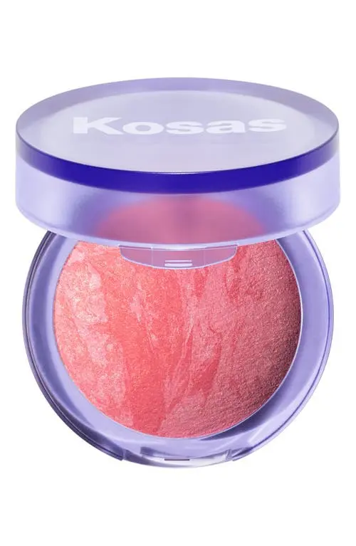 KOSAS Blush Is Life Baked Dimensional + Brightening Blush - Hype