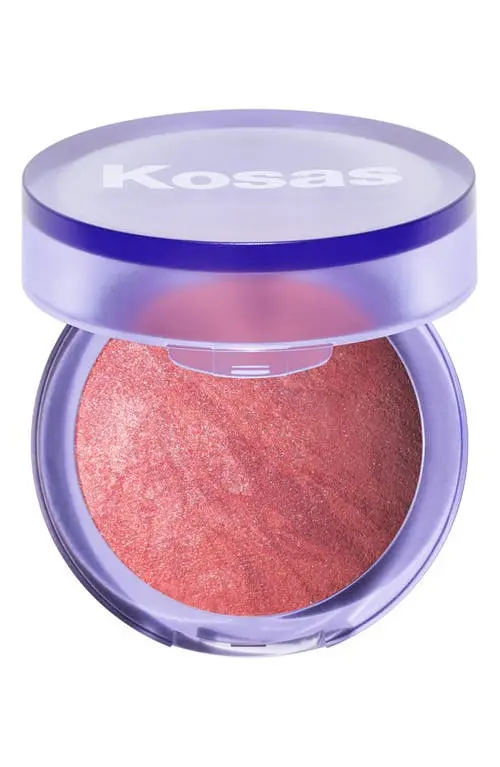 KOSAS Blush Is Life Baked Dimensional + Brightening Blush - Thrill
