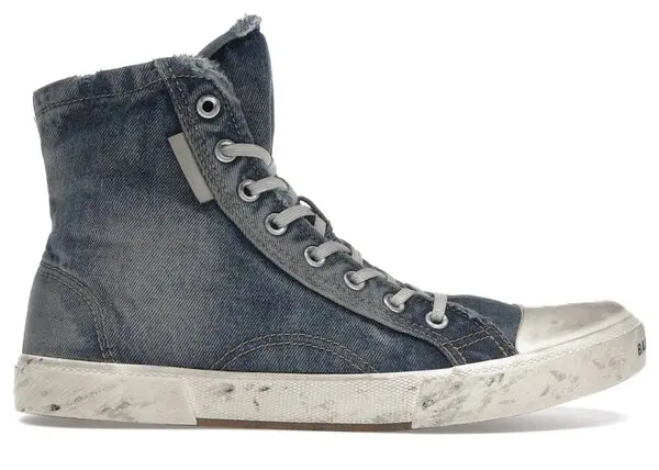 Balenciaga Paris High-top Destroyed Sneakers