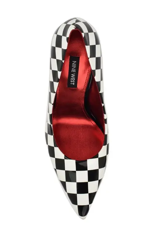 Nine West Pointed Toe Pumps - Black