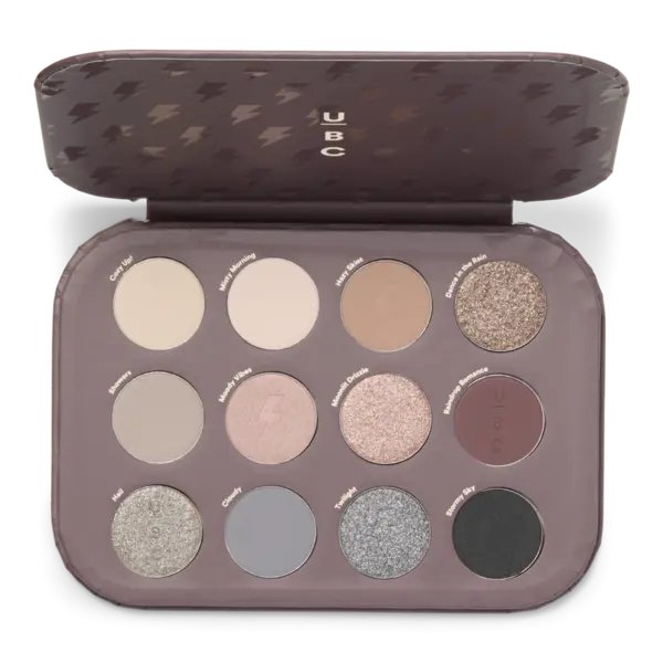ULTA BEAUTY COLLECTION 12 Pan Eye Shadow Palette Stormy Skies - One-color
