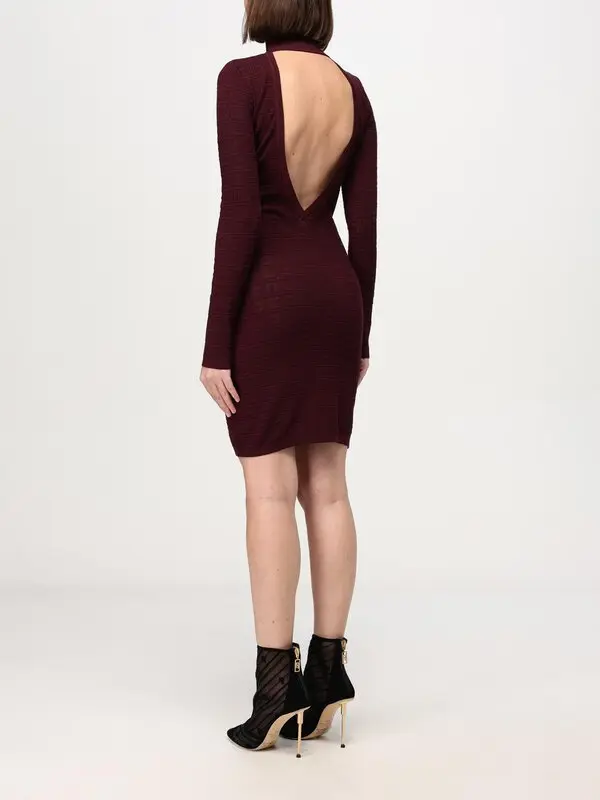 elisabetta franchi burgundy dress Elisabetta Franchi Dress Woman color Wine