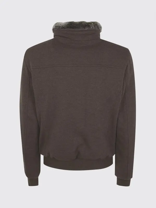 MOORER Bellati Bomber Jacket - Brown