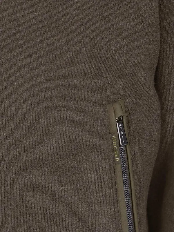 MOORER Bellati Bomber Jacket - Brown