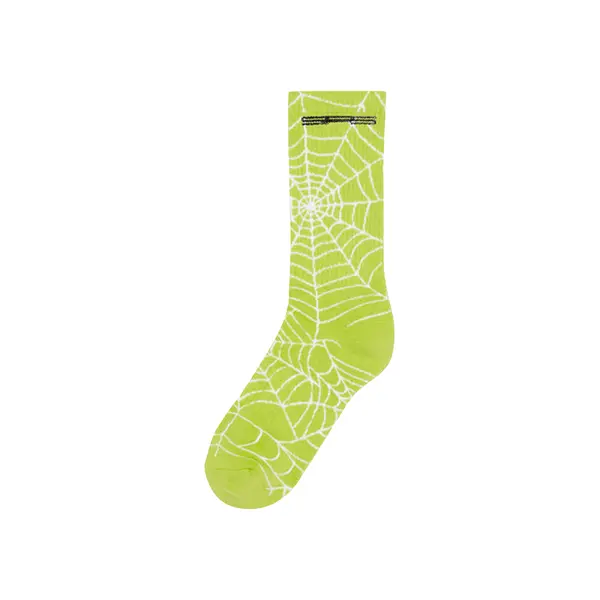SP5DER All Over Print Socks - Green