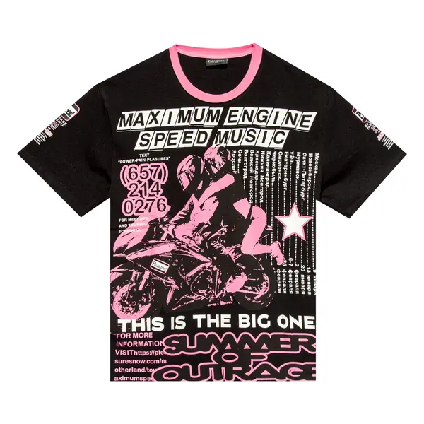 PLEASURES Speed Music Heavyweight Shirt