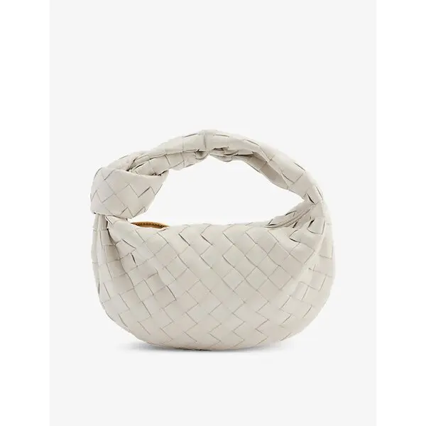 Bottega Veneta Mini Jodie Intrecciato Leather Top-handle Bag