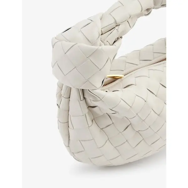 Bottega Veneta Mini Jodie Intrecciato Leather Top-handle Bag