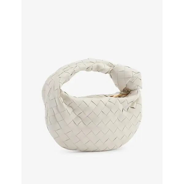 Bottega Veneta Mini Jodie Intrecciato Leather Top-handle Bag