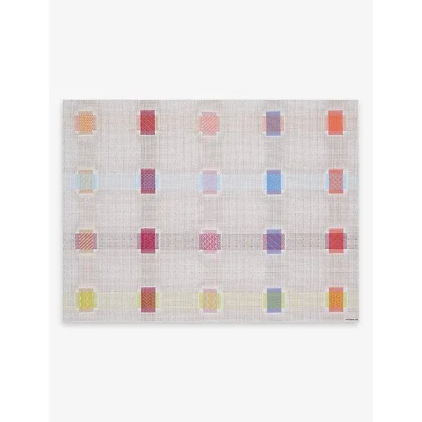 CHILEWICH Sampler Rectangle-shape Woven Placemat 36cm X 48cm - Multi