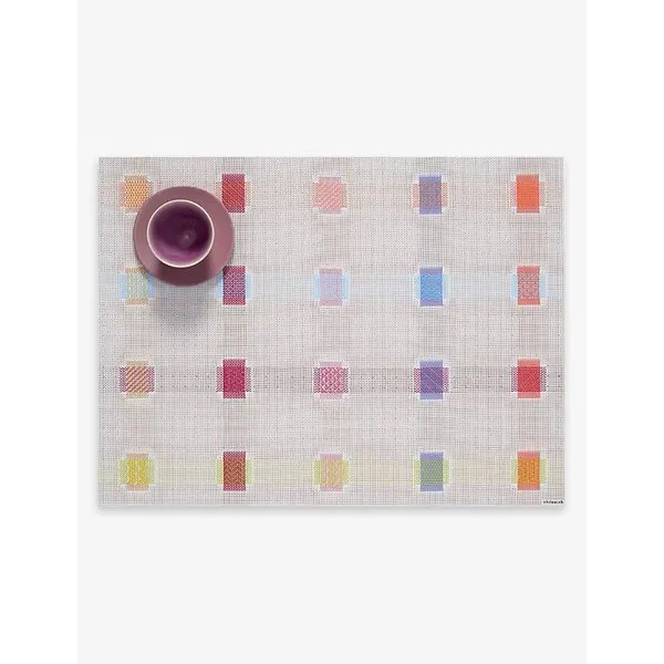 CHILEWICH Sampler Rectangle-shape Woven Placemat 36cm X 48cm - Multi