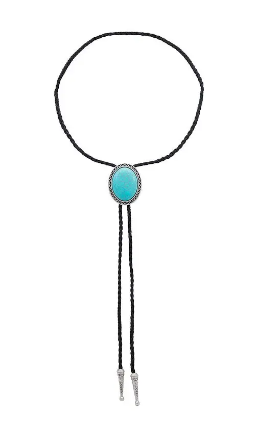 PETIT MOMENTS Marengo Bolo Necklace - Turquoise