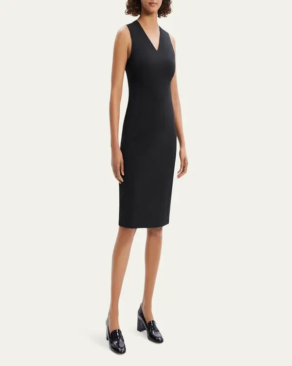Theory Slim Midi Sheath Dress