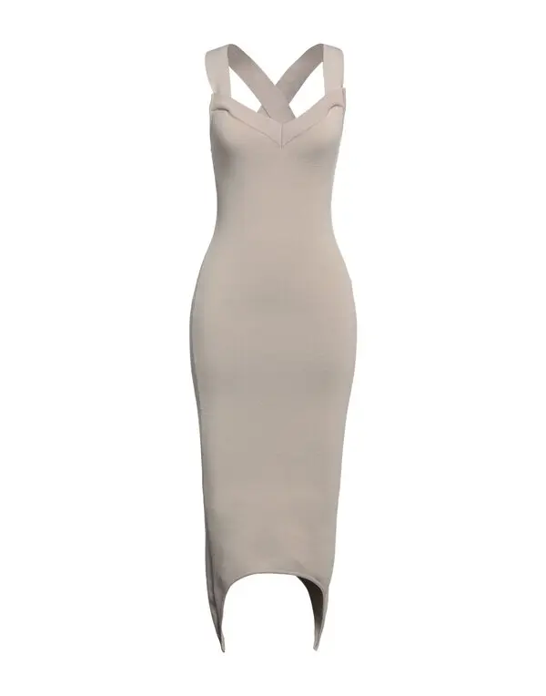 PATOU Midi Bodycon Dress - Grey