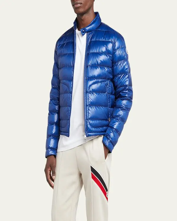 Moncler Acorus Puffer Jacket - Blue