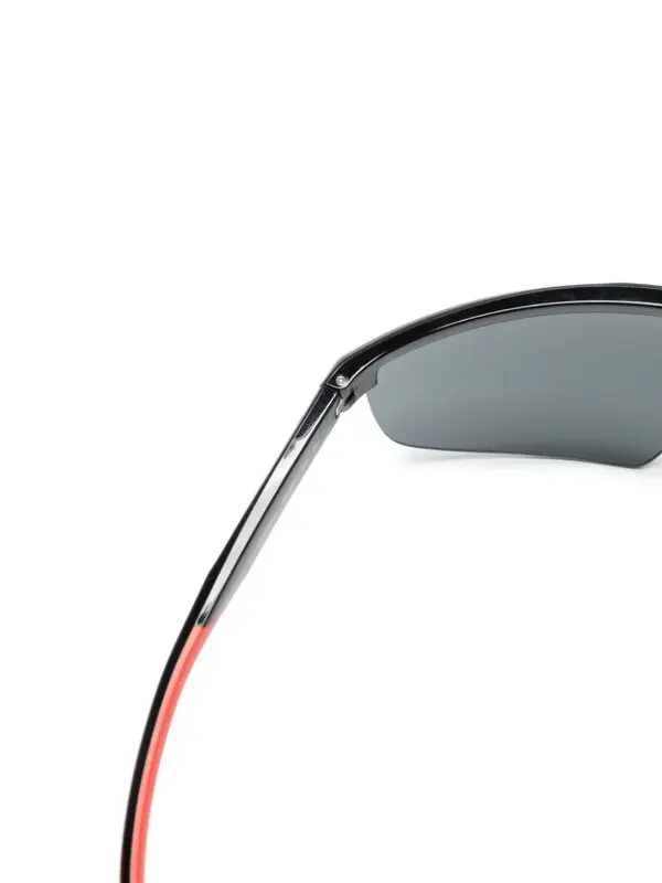 SCUDERIA FERRARI Shield-frame Sunglasses - Black