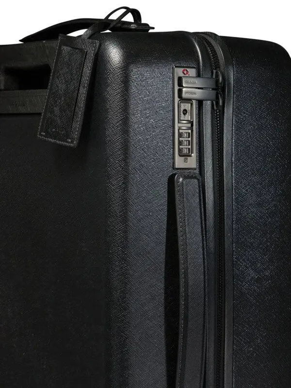 Prada Triangle-logo Suitcase