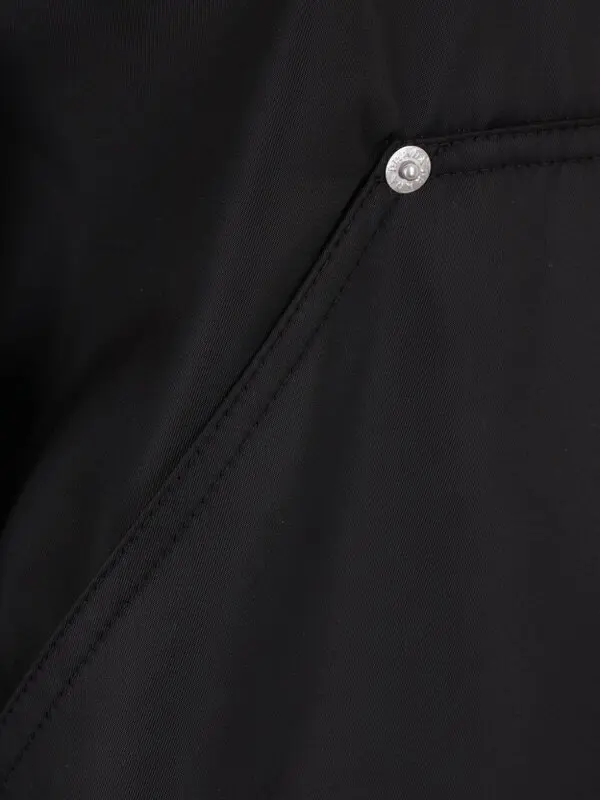 Prada Re-nylon Triangle-logo Hooded Jacket