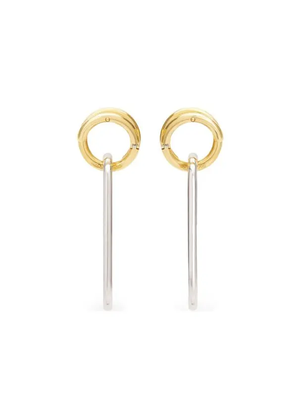 COURREGES Holy Union Dangle Earrings