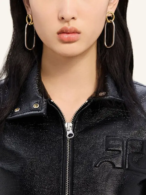 COURREGES Holy Union Dangle Earrings