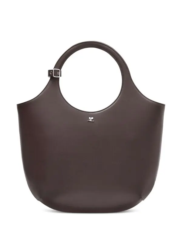 COURREGES Holy Leather Tote Bag