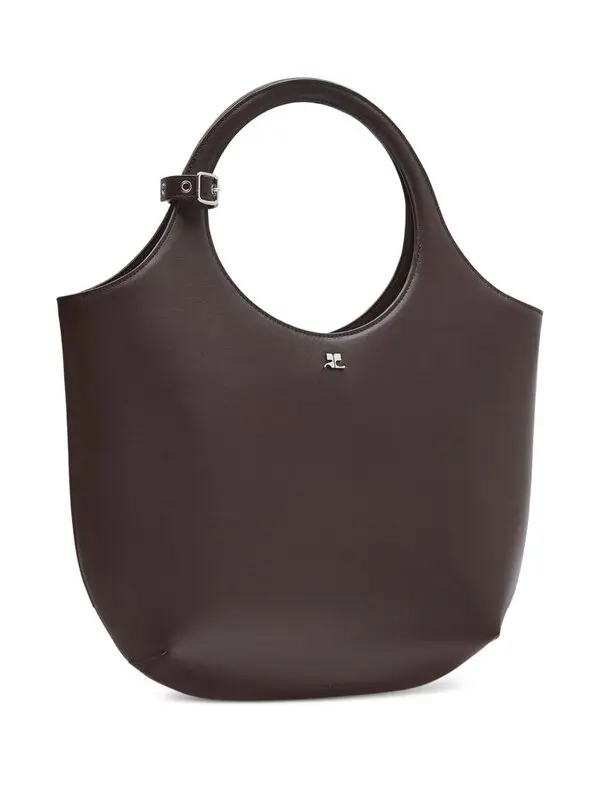 COURREGES Holy Leather Tote Bag