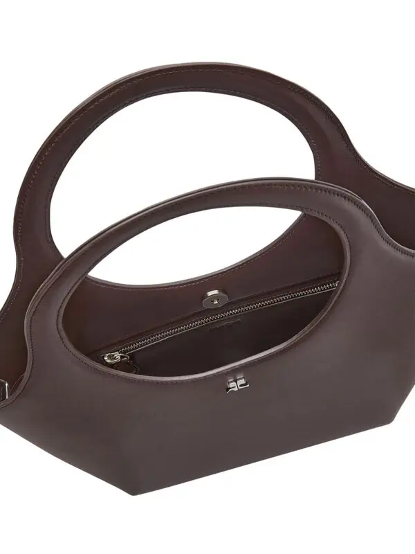 COURREGES Holy Leather Tote Bag