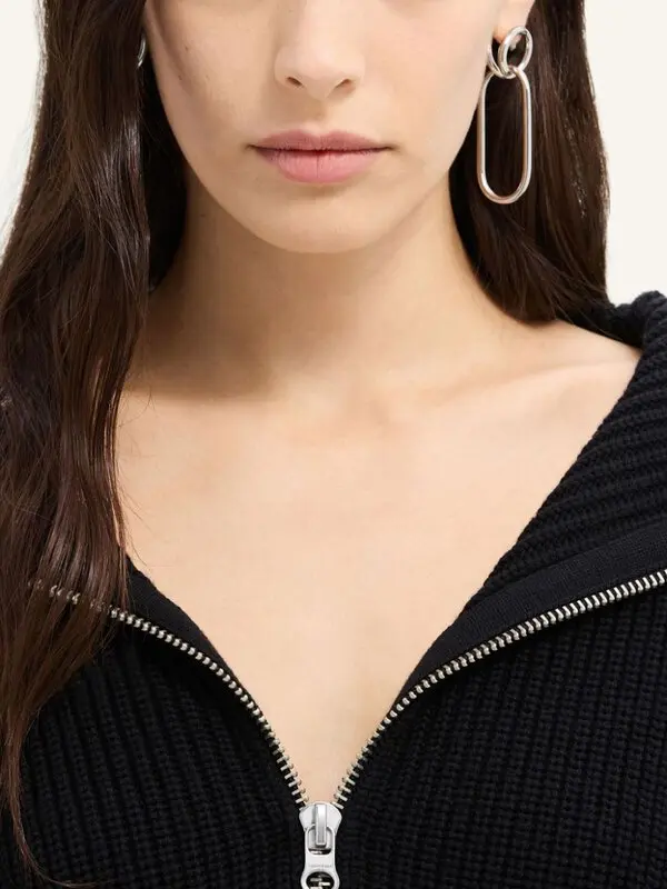 COURREGES Holy Union Dangle Earrings
