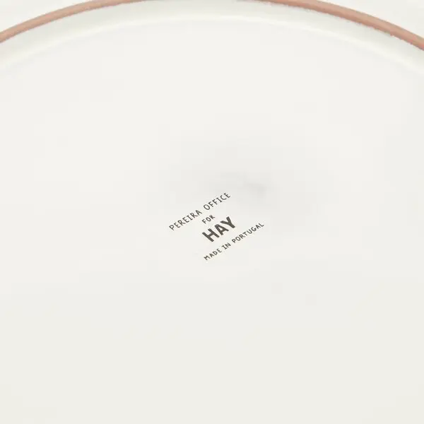 HAY Barro Dinner Plate Set Of 2 - Off-white