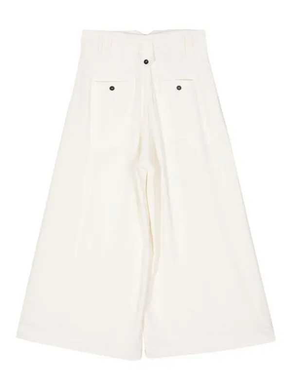 Isabel Benenato High-waisted Wool Trousers