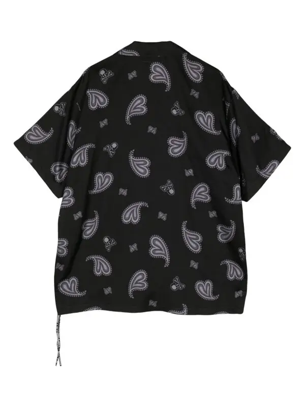 MASTERMIND WORLD Paisley-print Silk Shirt