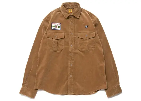 HUMAN MADE Corduroy Workshirt - Beige