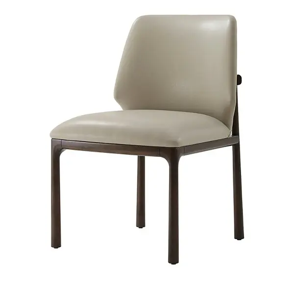 THEODORE ALEXANDER Kesden Dining Side Chair - Gray