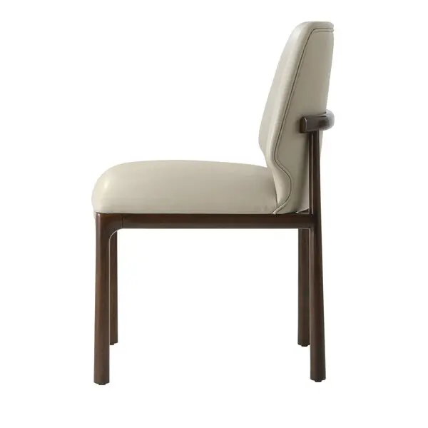 THEODORE ALEXANDER Kesden Dining Side Chair - Gray