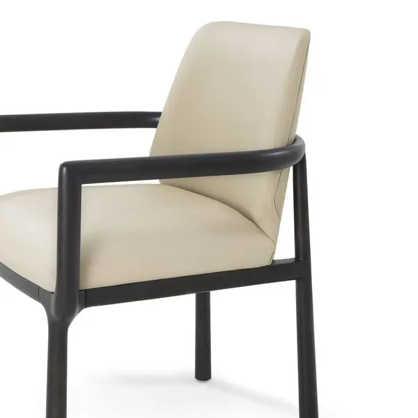 THEODORE ALEXANDER Kesden Dining Armchair - Beige
