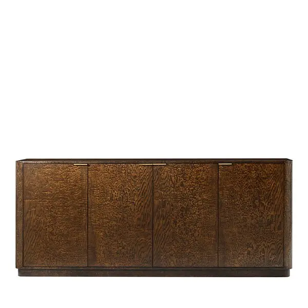THEODORE ALEXANDER Kesden Four Door Sideboard - Brown