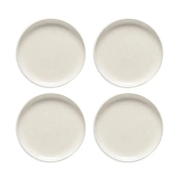 COSTA NOVA Pacifica Salad Plates, Set Of 4 - Vanilla