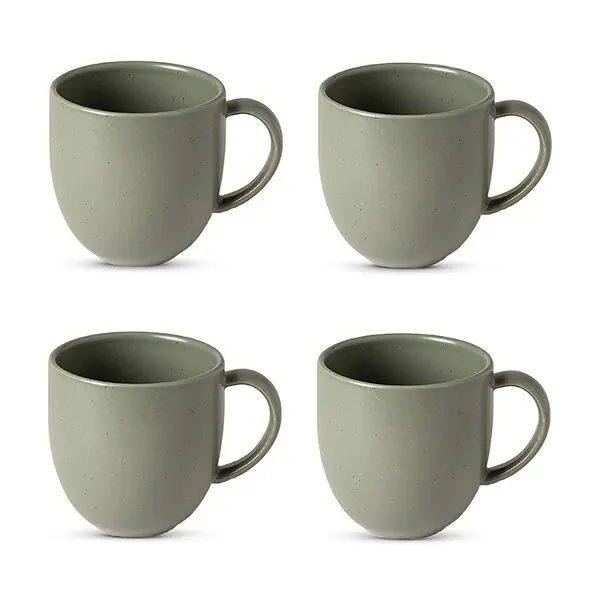 COSTA NOVA Pacifica Mugs, Set Of 4 - Artichoke
