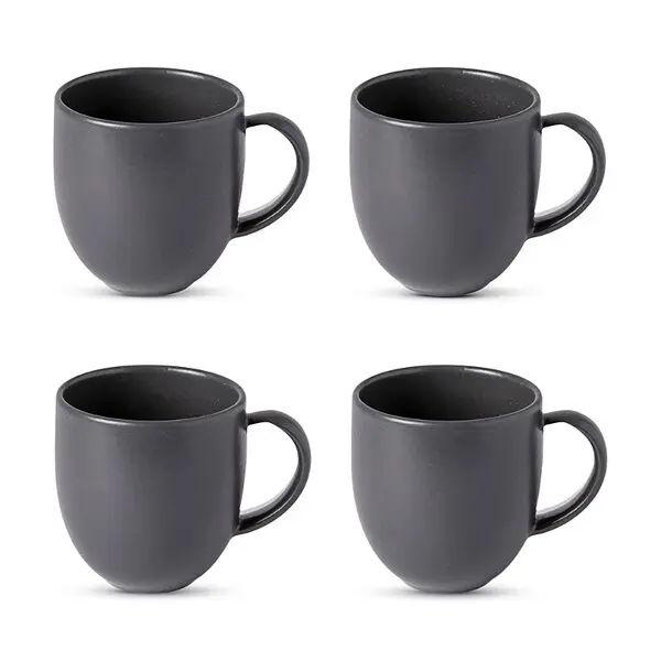 COSTA NOVA Pacifica Mugs, Set Of 4 - Gray